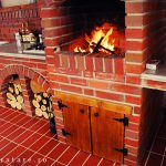 Gratarul de gradina al Anamarei-Grill din caramida personalizat