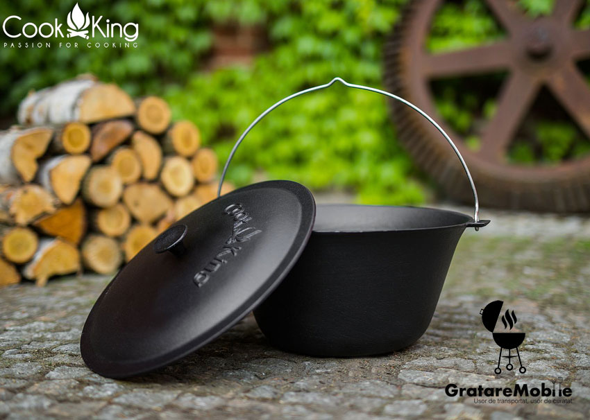 Ceaun fonta cu capac 16L Cook King Gratare de la eGratare.ro - Magazin ...
